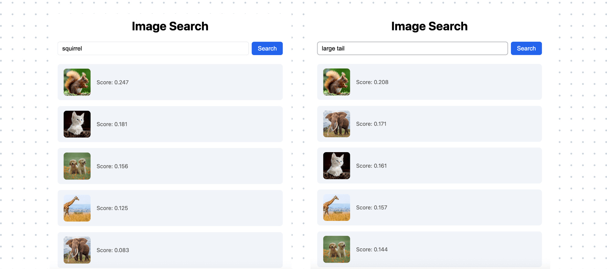 Build image search and query with natural language with vision model ...